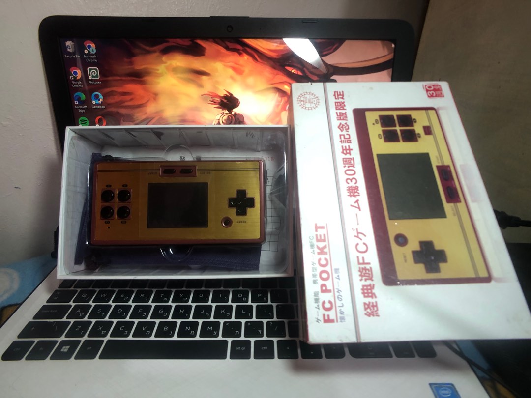 FC POCKET GAMING CONSOLE 2015 - Famicom Complete set, Video Gaming ...
