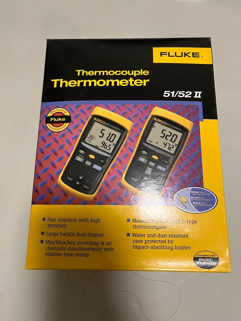 Fluke thermometer, Furniture & Home Living, Home Improvement ...