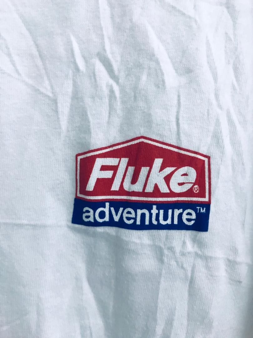FLUKE t-shirt, Men's Fashion, Tops & Sets, Tshirts & Polo Shirts on ...