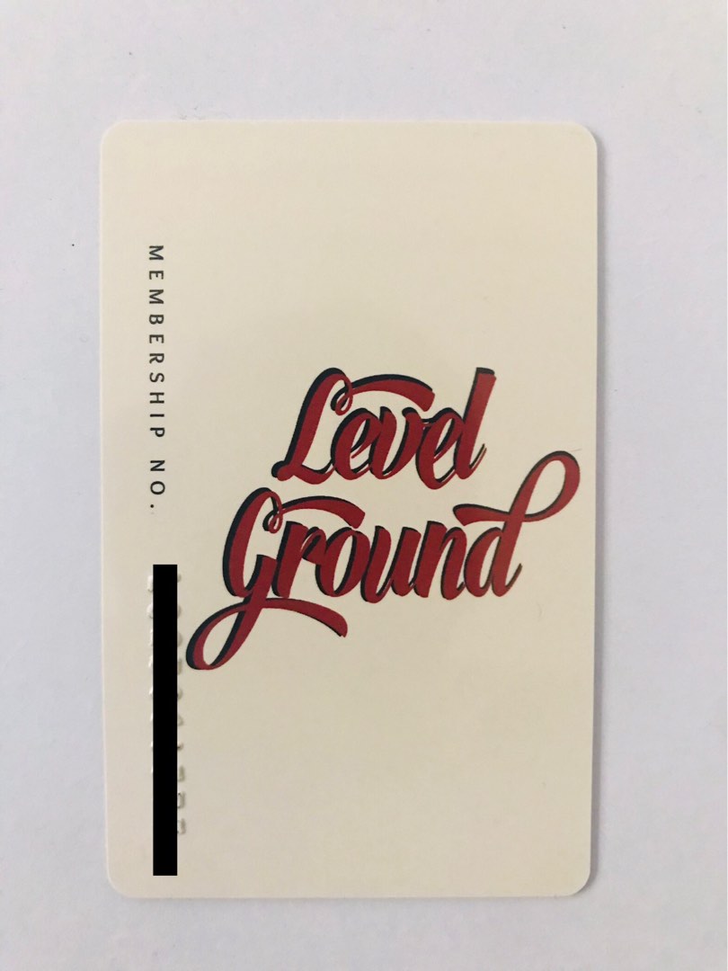 (FREE BEER) Level Ground Membership Card (Negotiable), Food & Drinks ...