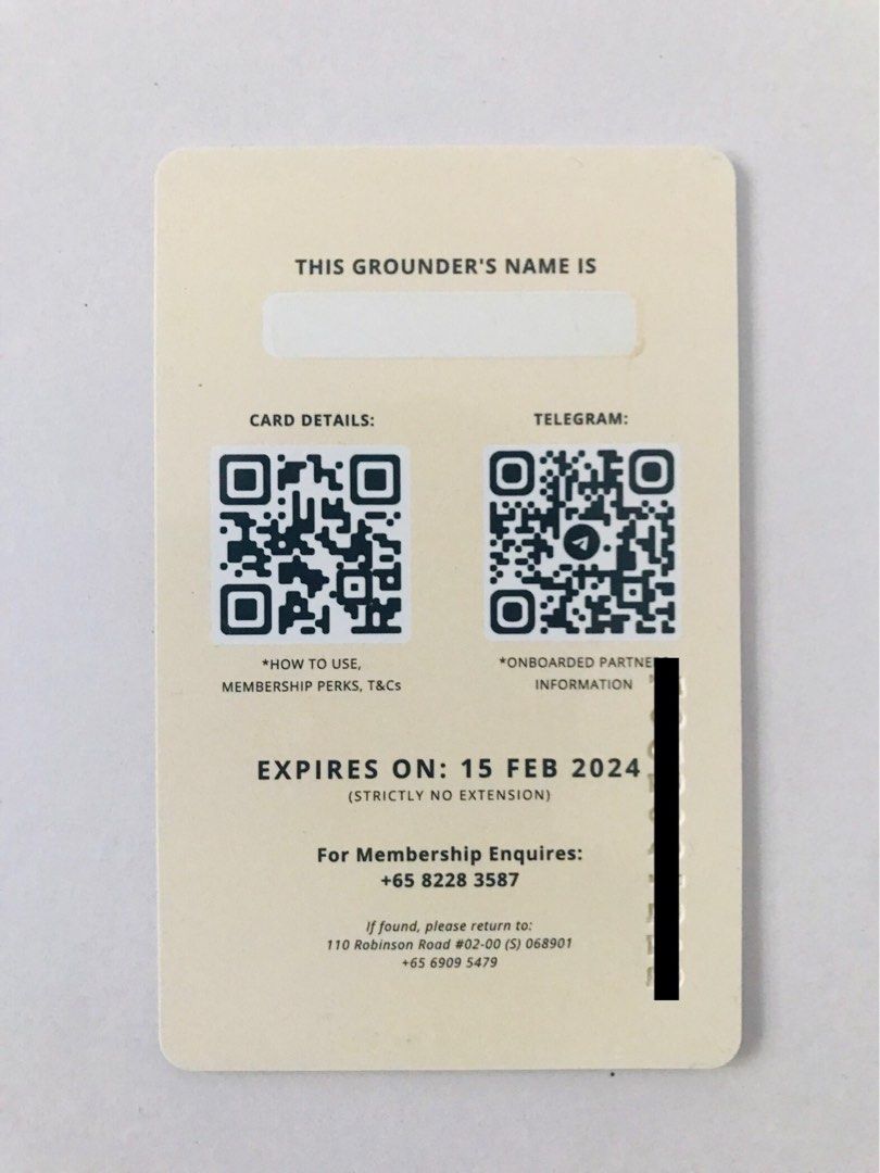 (FREE BEER) Level Ground Membership Card (Negotiable), Food & Drinks ...