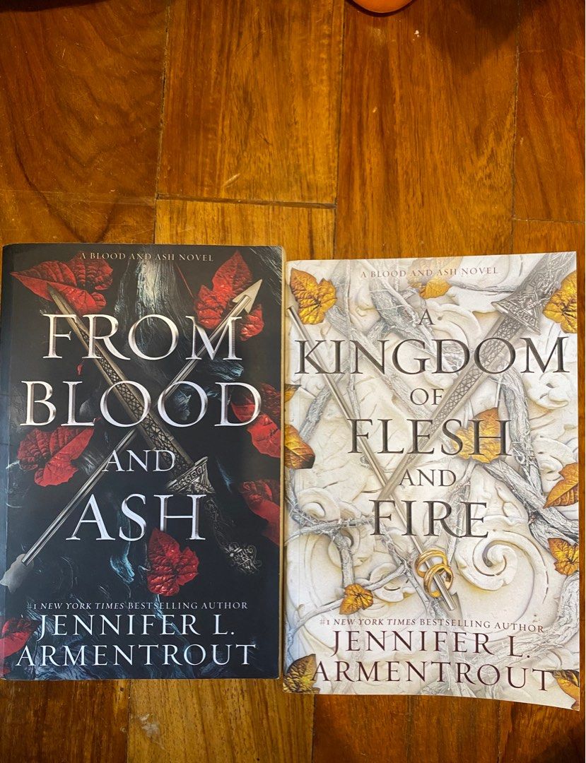 From Blood and Ash & Kingdom of Flesh and Fire on Carousell