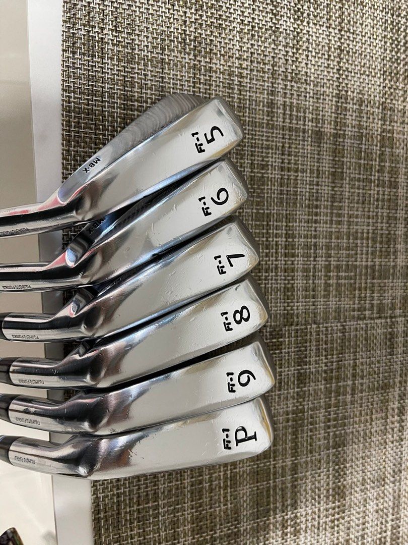 Fujimoto FT1 MB-X Golf Iron Set (5-P) + True temple vss 105 regular ...