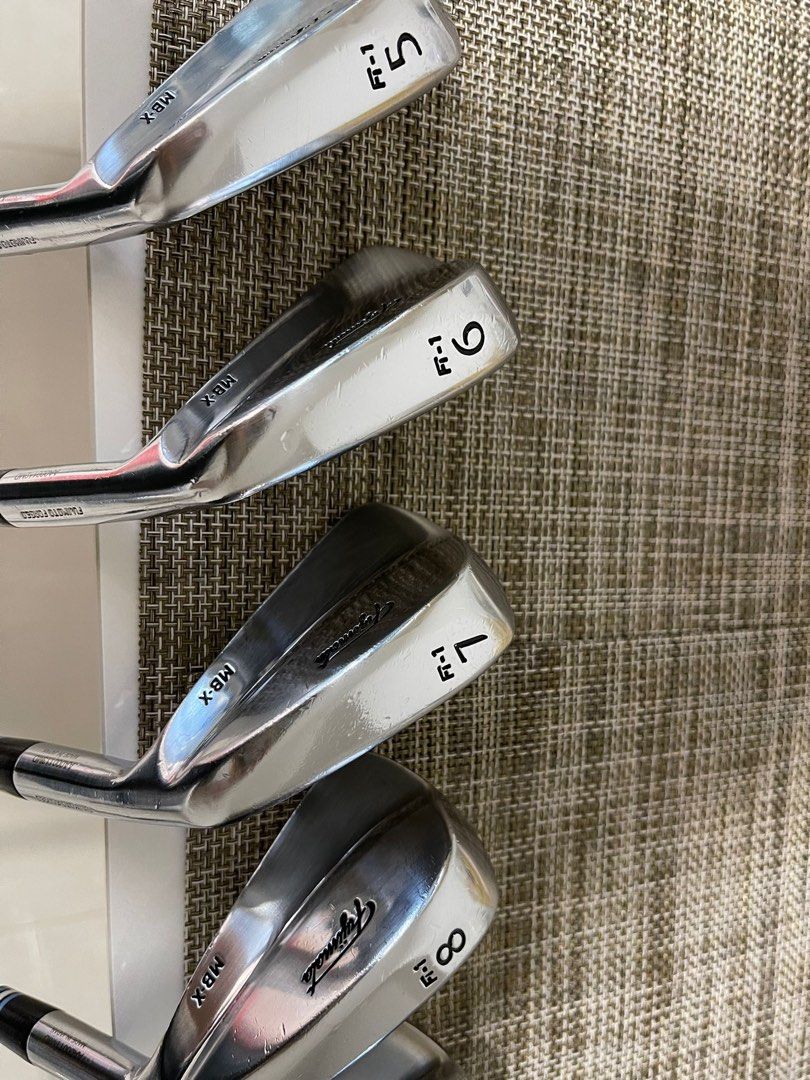 Fujimoto FT1 MB-X Golf Iron Set (5-P) + True temple vss 105 regular ...