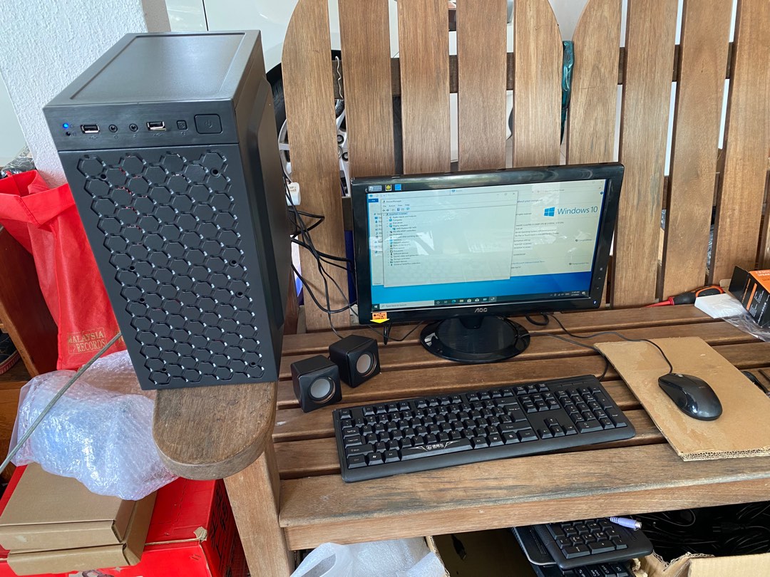 Fullset desktop Pc murah bajet siap monitor . Processor i5 gen2 8gb ram ...