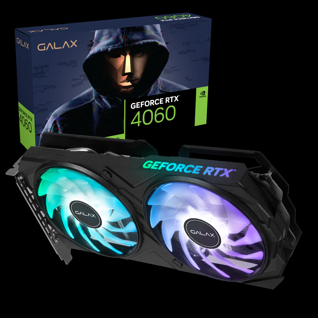 GALAX GeForce RTX 4060 EX 1-Click 8GB OC | NVIDIA GPU, Computers & Tech ...