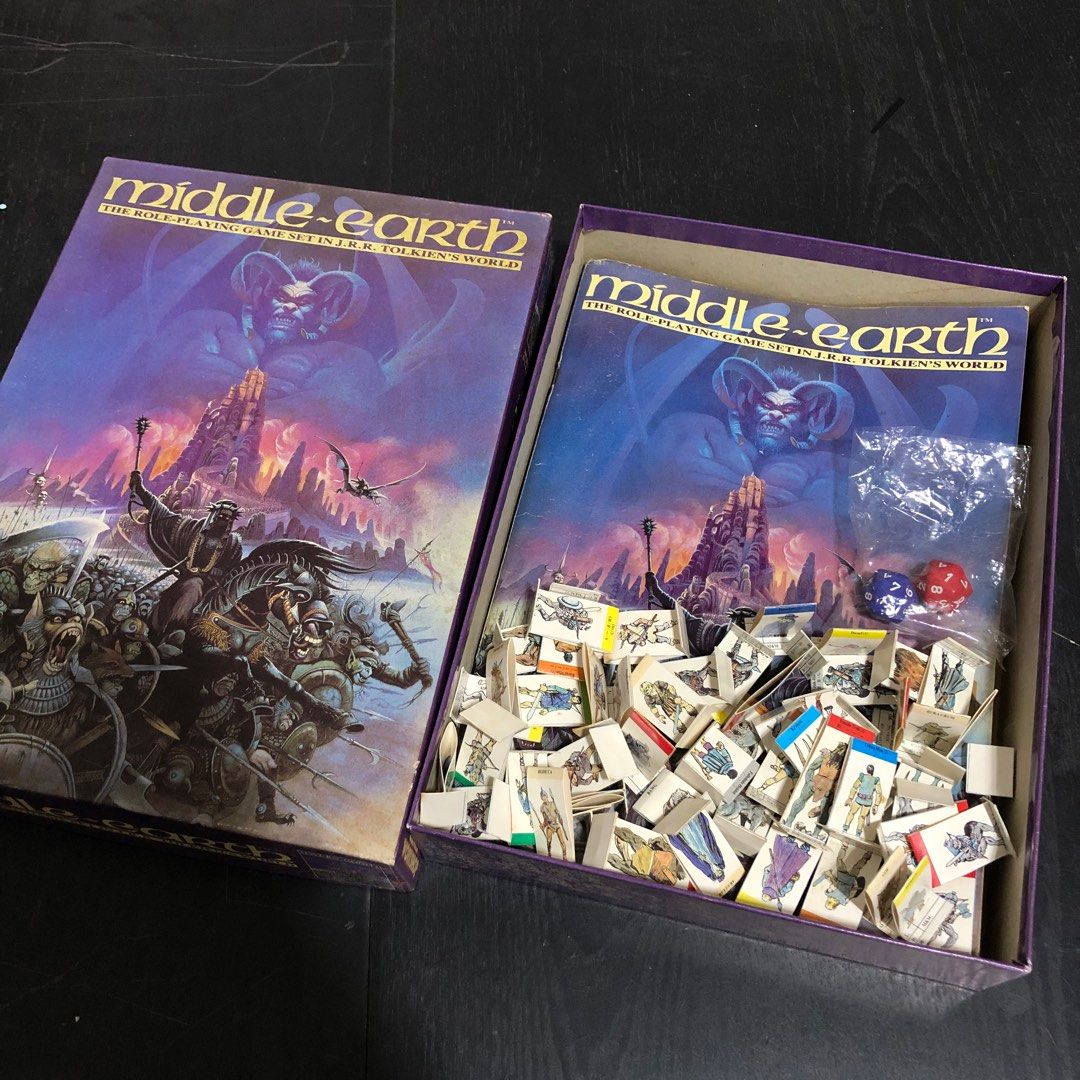 Gamesworkshop Lord of the Rings Middle-Earth Role-Playing Game, Hobbies ...