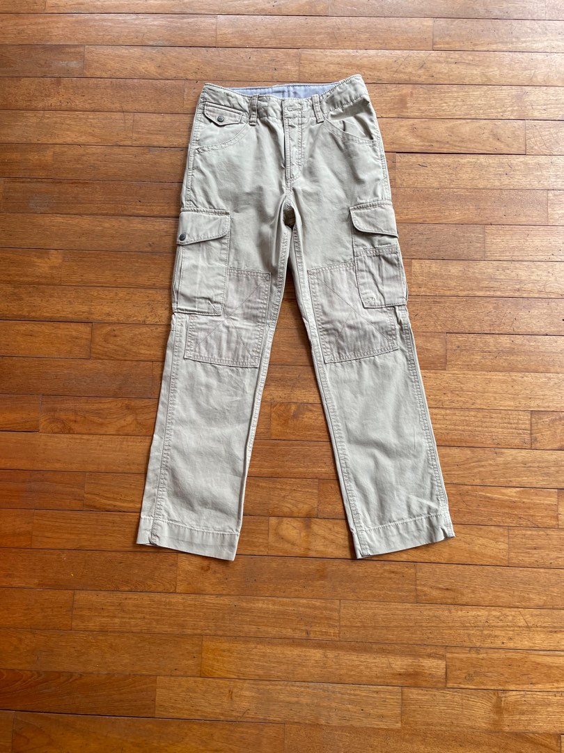 GAP Kids off-white Cargo Pants, Babies & Kids, Babies & Kids Fashion on ...