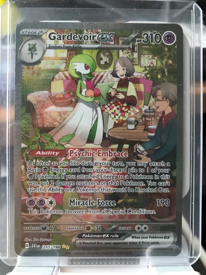 Gardevoir SIR - Pokemon Scarlet Violet Base Set (SV01), Hobbies & Toys ...