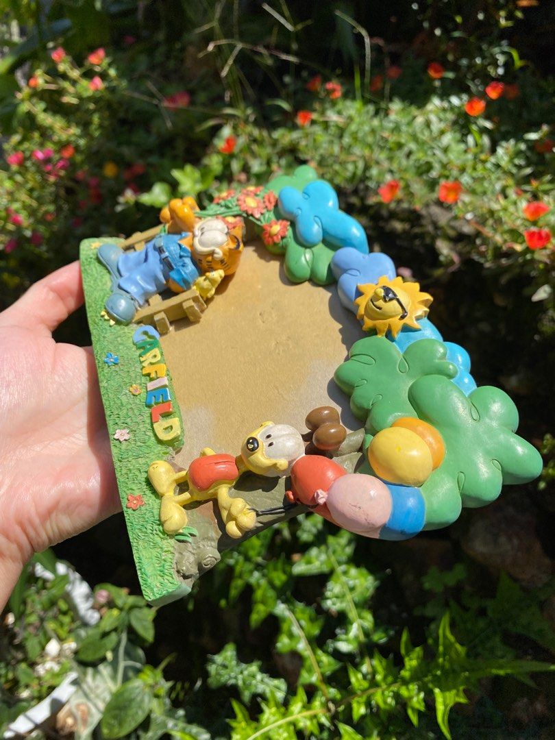 GARFIELD 3D CERAMIC FRAME, Hobbies & Toys, Toys & Games on Carousell