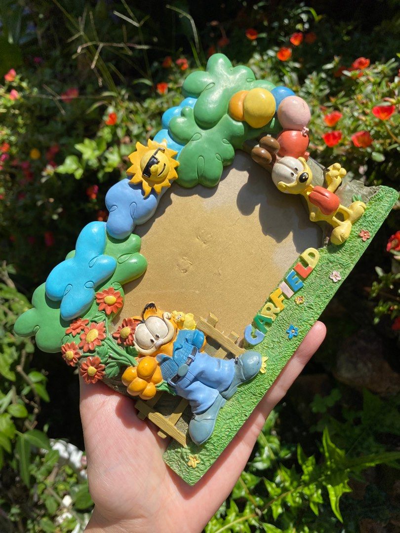GARFIELD 3D CERAMIC FRAME, Hobbies & Toys, Toys & Games on Carousell