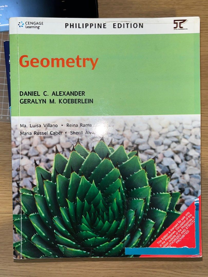 Geometry Cengage Learning High School Textbook on Carousell