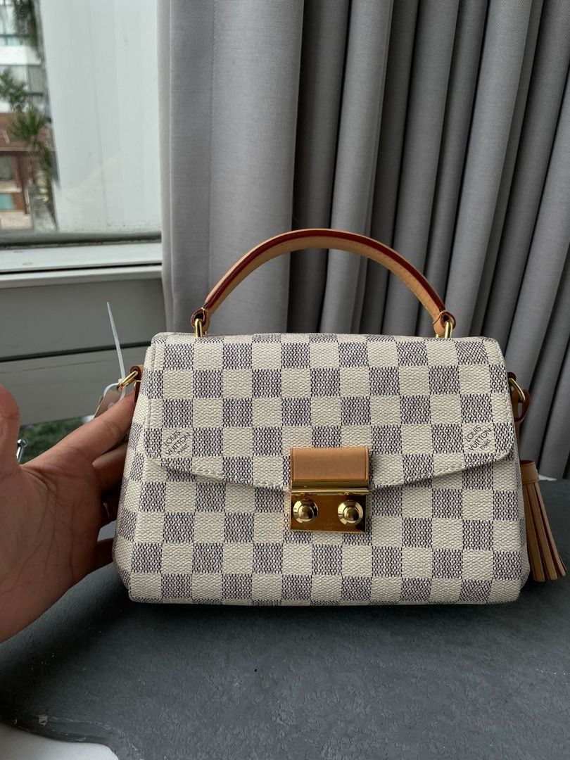 Good Deal! VGC LV Croisette Damier Azzure 2022 Sudah chip With box ...