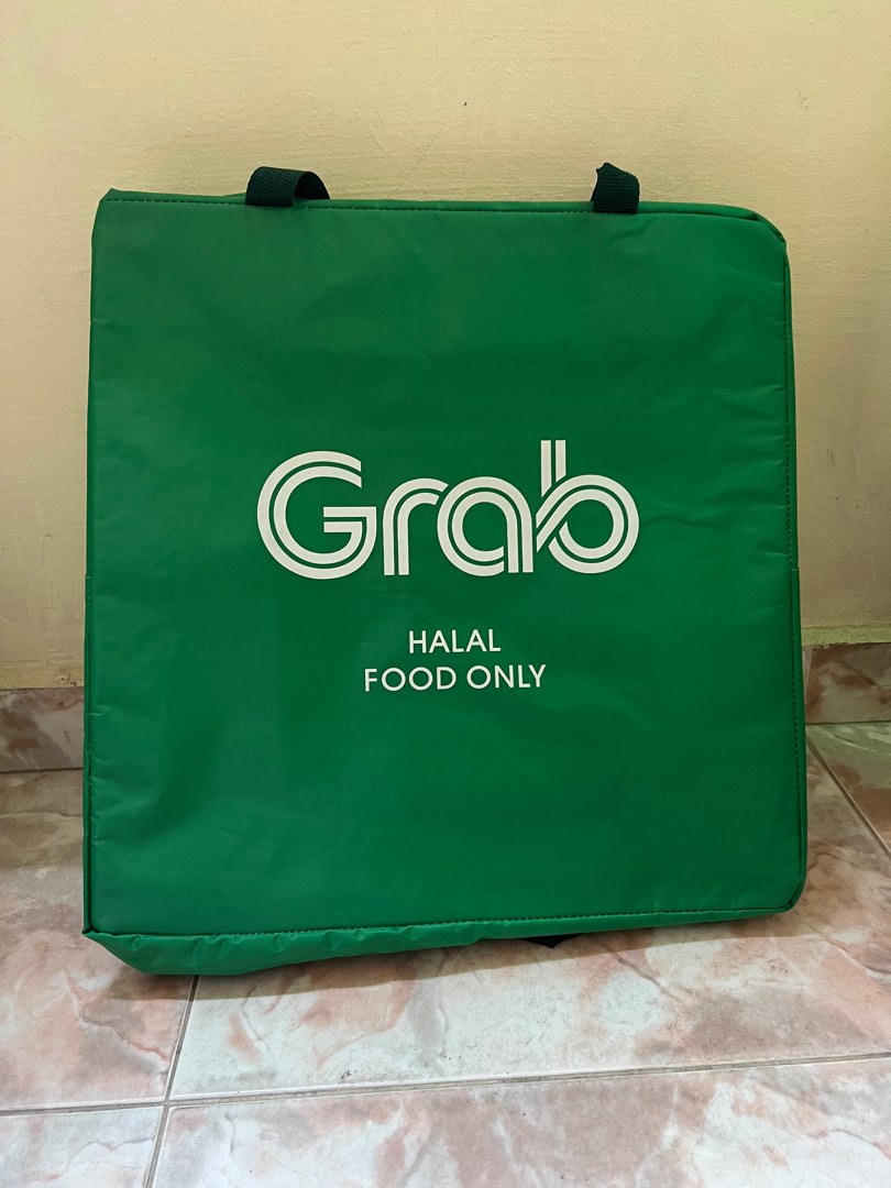 Grab delivery bag, Motorcycles, Motorcycle Accessories on Carousell