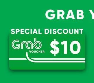 $40 Grab Voucher (food, car...), Tickets & Vouchers, Vouchers on Carousell
