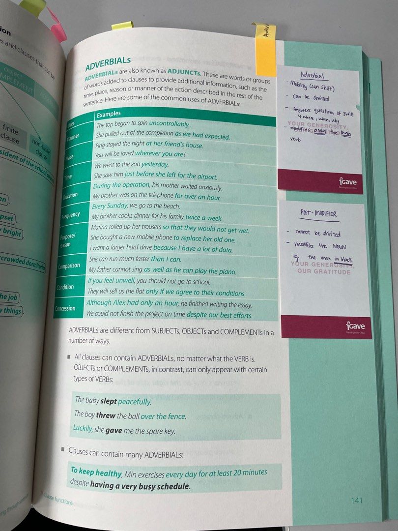 Grammar for Secondary 1-5 Reference Book, Hobbies & Toys, Books ...