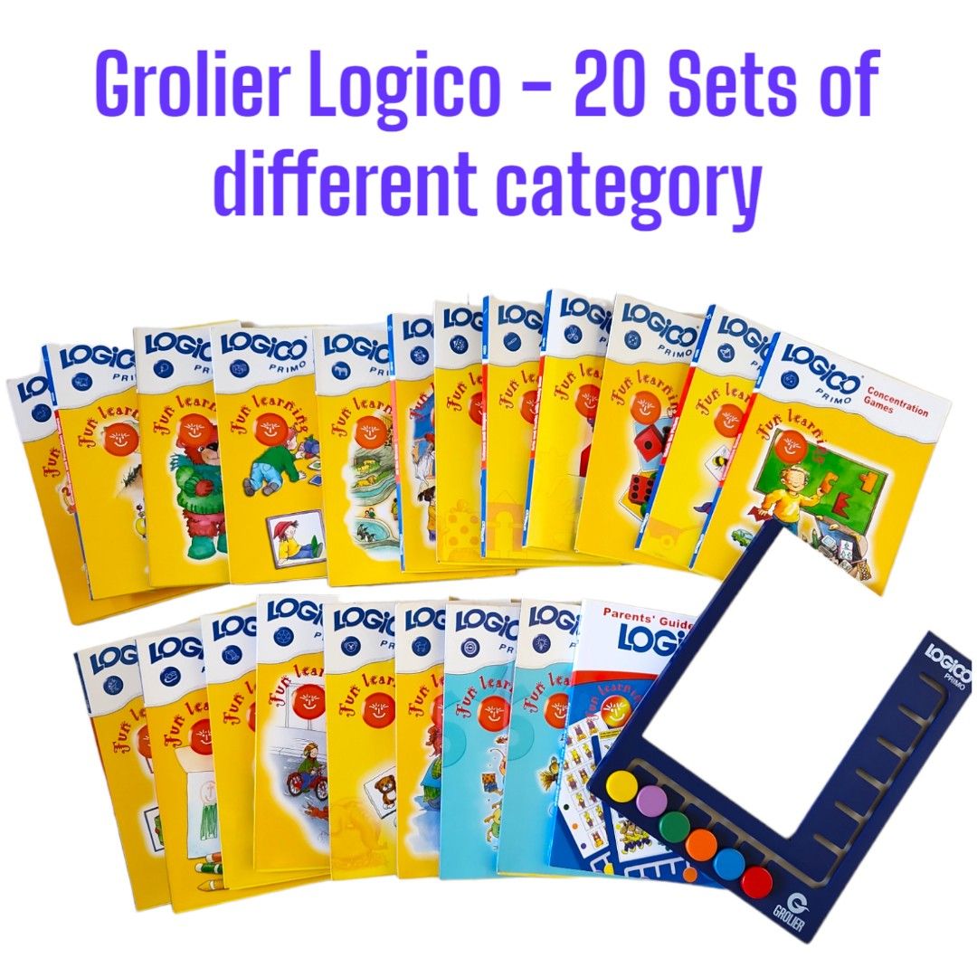 Grolier Logico Primo 20 | Education Games for Preschoolers 2 to 7 YO ...
