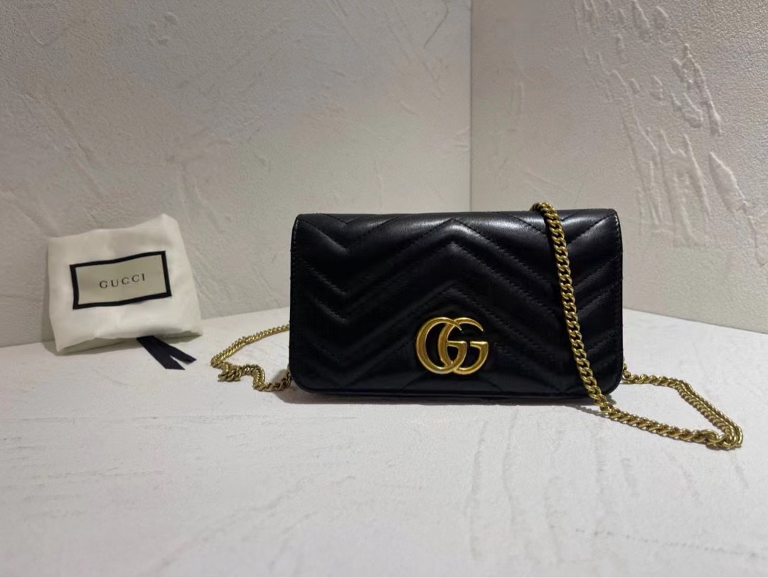 Gucci marmount WOC, Women's Fashion, Bags & Wallets, Cross-body Bags on ...