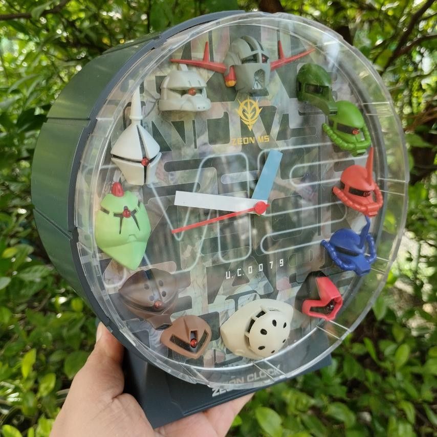 GUNDAM Zeon Alarm Clock, Furniture & Home Living, Home Decor, Clocks on ...