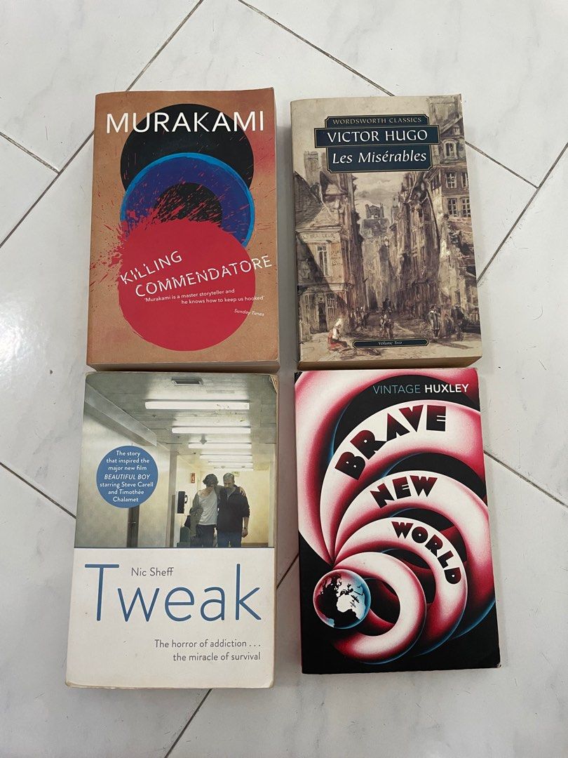 haruki murakami killing commendatore brave new world aldous huxley le ...