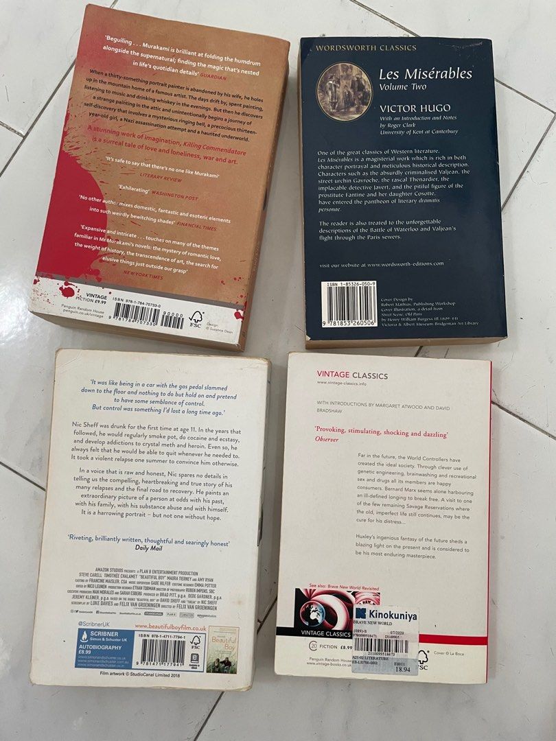 haruki murakami killing commendatore brave new world aldous huxley le ...