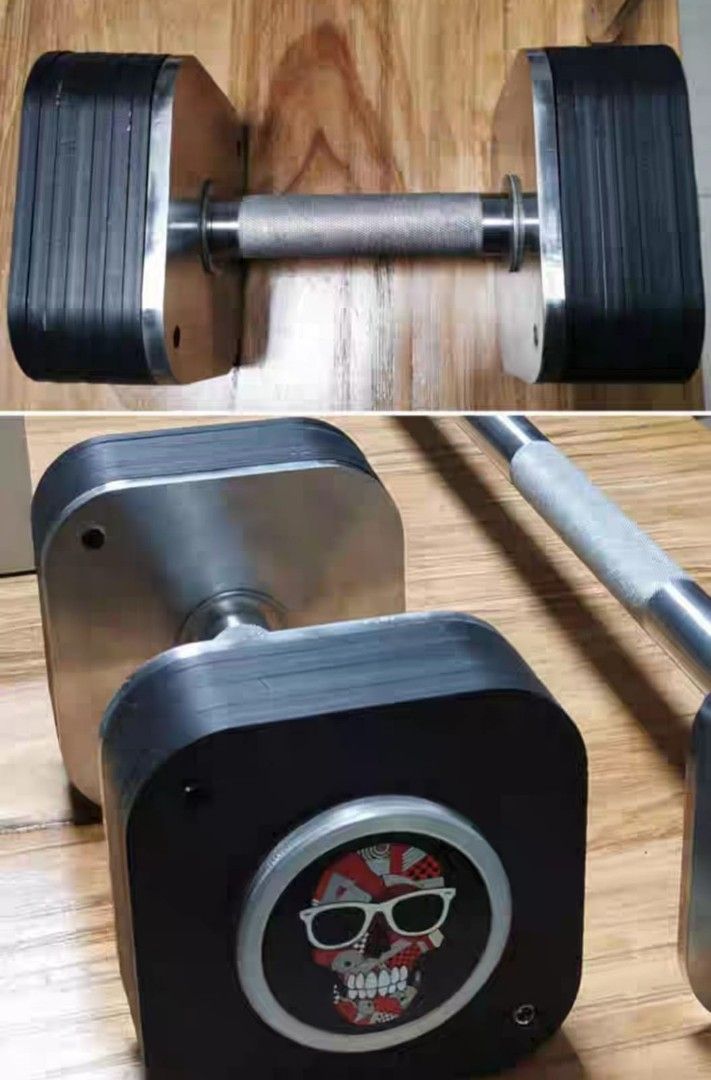 Hatlex dumbbells ironmastr BN, Sports Equipment, Exercise & Fitness ...