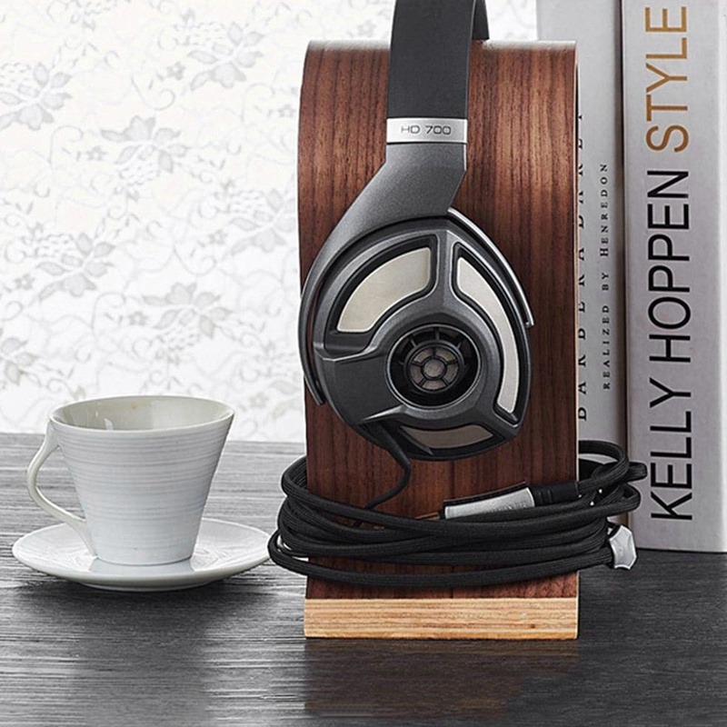 Headphone Stand Wooden, Earphone Bracket, Headset Hanger, U Shape Wood ...