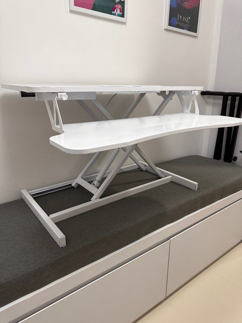Height Adjustable Stand up Desk Converter [PAINT PROBLEMS], Furniture ...
