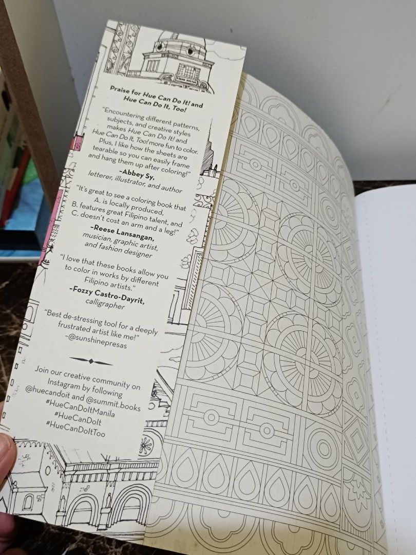 Hue Can do it Manila Coloring Book on Carousell