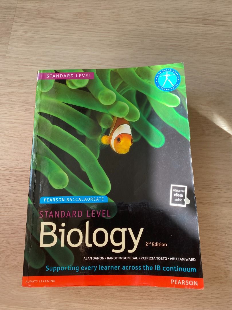 IB BIOLOGY HL & SL TEXTBOOK, 興趣及遊戲, 書本 & 文具, 教科書 - Carousell