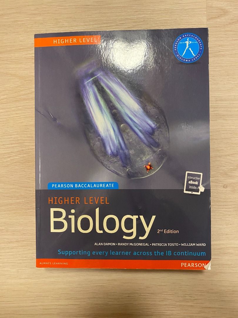 IB BIOLOGY HL & SL TEXTBOOK, 興趣及遊戲, 書本 & 文具, 教科書 - Carousell