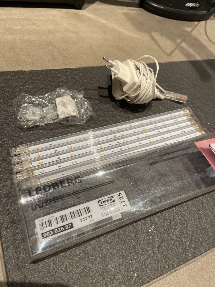 IKEA LEDBERG LED Strip, Furniture & Home Living, Lighting & Fans ...