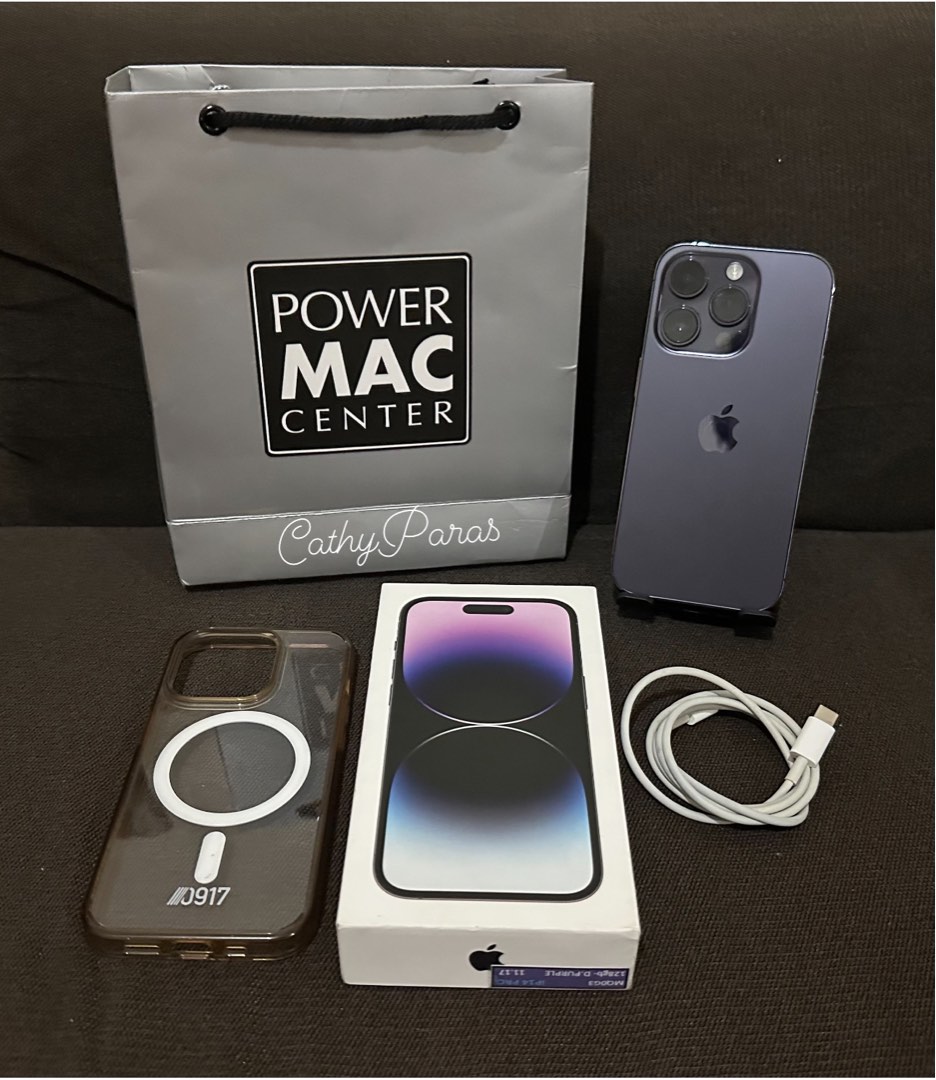 iPhone 14 Pro (128GB/FU/Deep Purple) Open for swap to lower unit plus ...