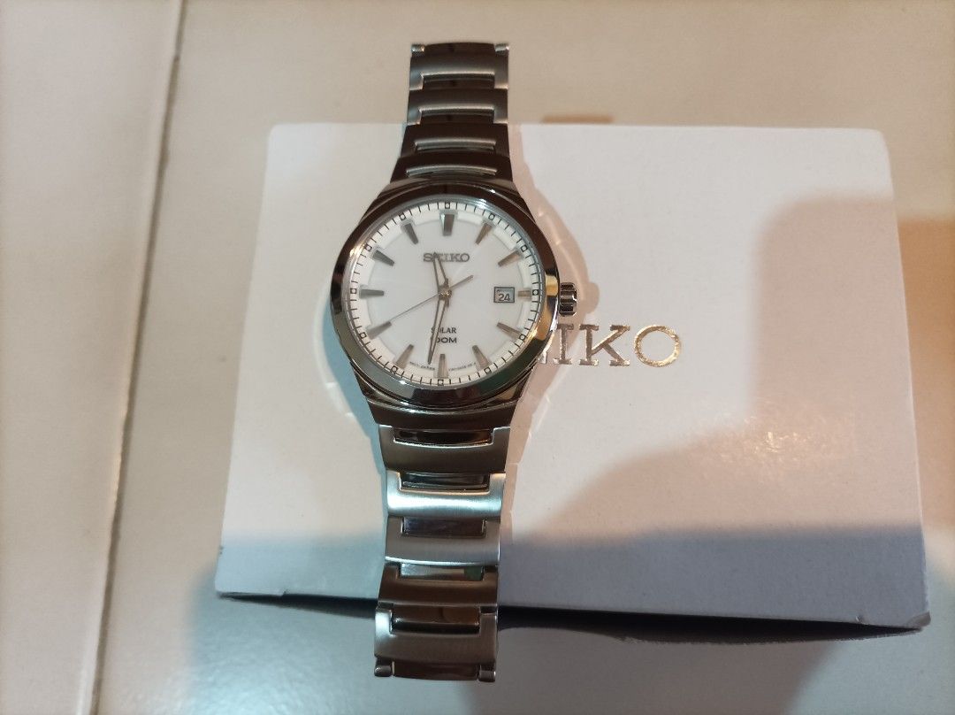 Jam tangan Seiko solar power ( like eco drive) sne289 sne 289 line new ...