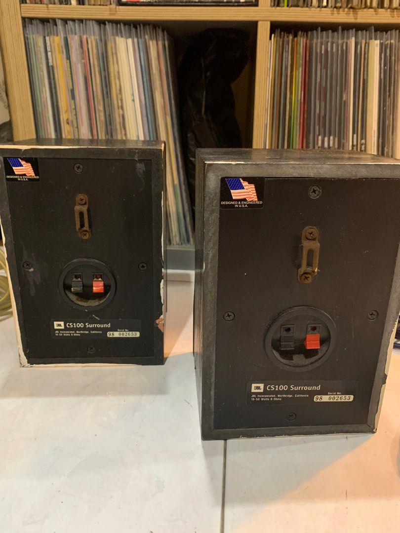 JBL Speakers CS-100 Surround, Audio, Soundbars, Speakers & Amplifiers ...