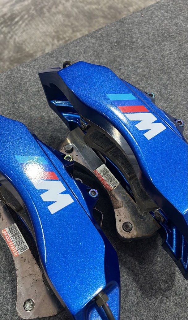 K sport 8 pot brake kits in bmw M power design for F10, Car Accessories ...