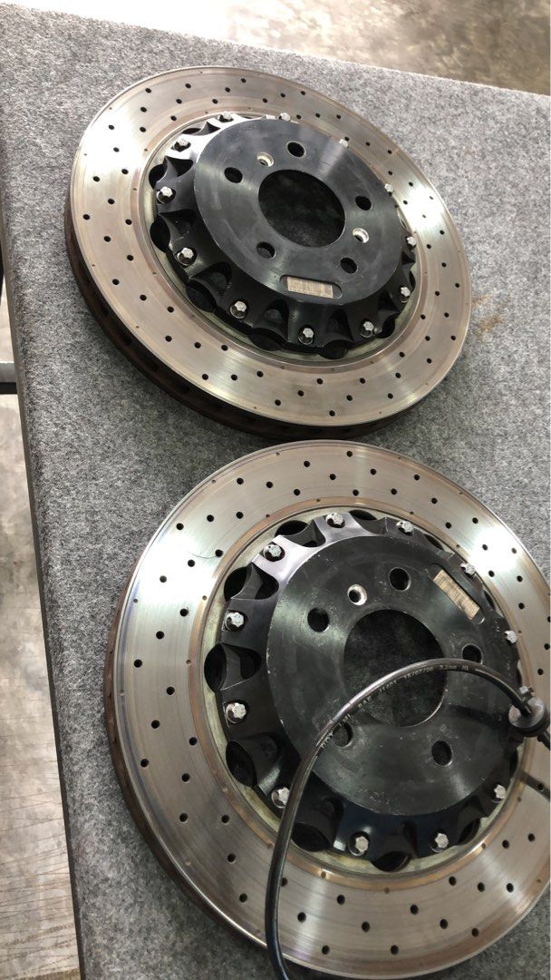 K sport 8 pot brake kits in bmw M power design for F10, Car Accessories ...