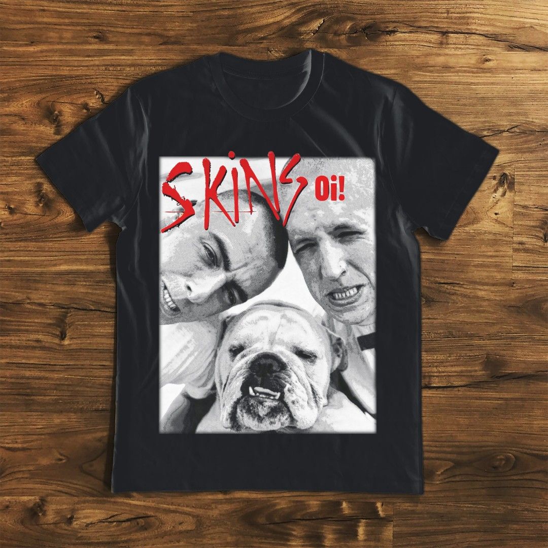 Kaos Band Skins Oi! Skinhead Punk Sub-Culture Unisex Oversize on Carousell