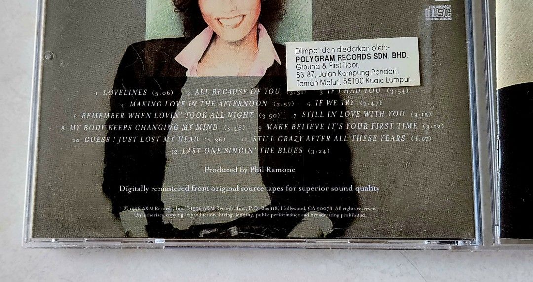 Karen Carpenter ~ Karen Carpenter ( A&M RECORDS ) CD, Hobbies & Toys, Music & Media, CDs & DVDs ...