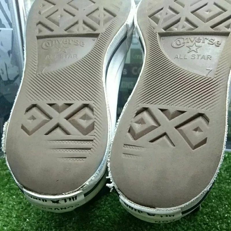 KASUT CONVERSE CHUCK TAYLOR ALL STAR TAPAK TINGGI HIGHCUT BUNDLE (7 UK ...