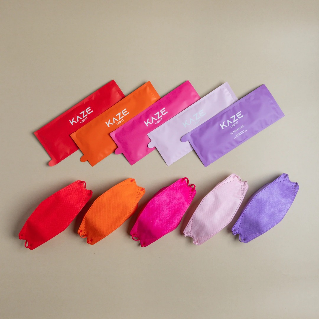 KAZE Light Curated Series Mask, Health & Nutrition, Face Masks & Face ...
