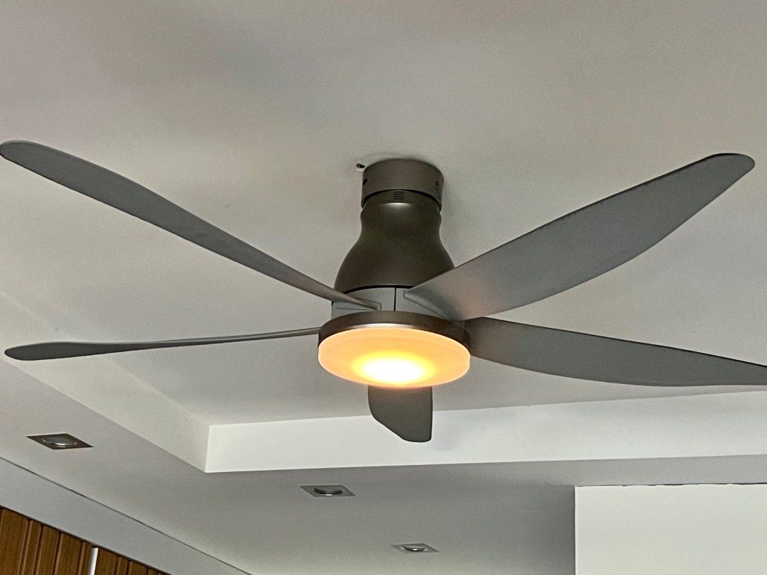 KDK ceiling fan 60” ( Model : K15UW ), Furniture & Home Living ...