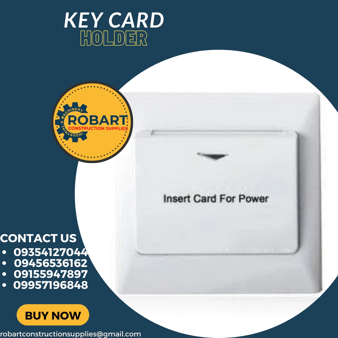 KEYCARD HOLDER, Commercial & Industrial, Construction Tools & Equipment ...