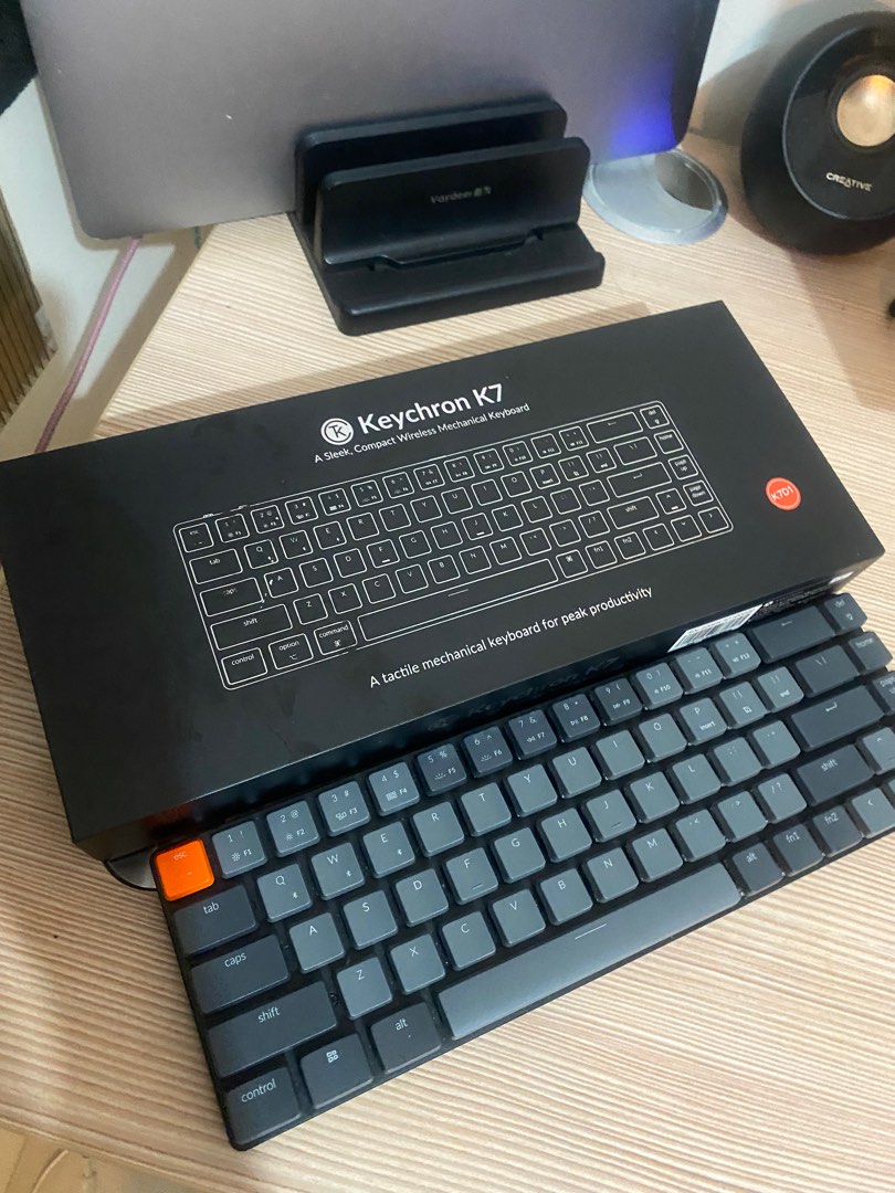 Keychron k7, Computers & Tech, Parts & Accessories, Computer Keyboard on Carousell