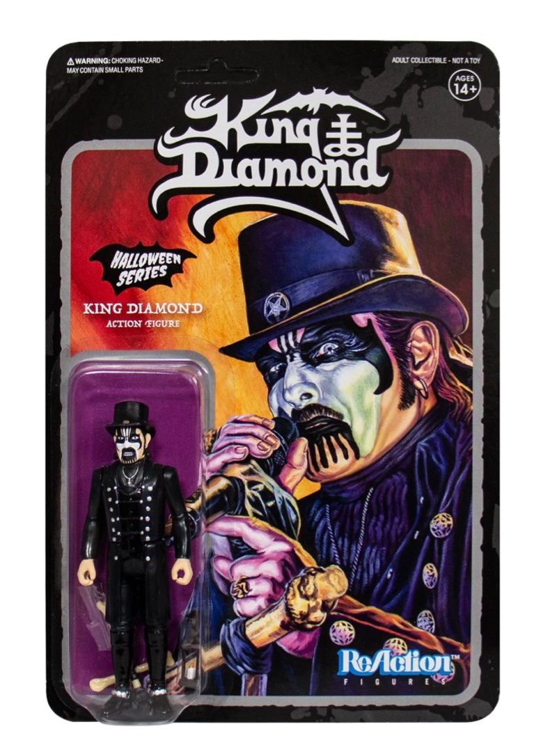 King Diamond Super7 Reaction Figure, Hobbies & Toys, Toys & Games on ...