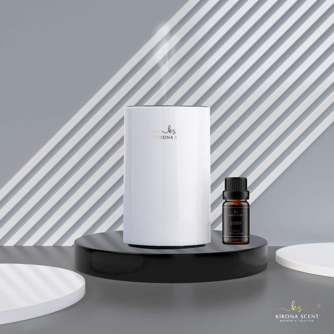 [KIRONA SCENT] The Pod Aroma Nebulizer (White) | Waterless Diffuser ...