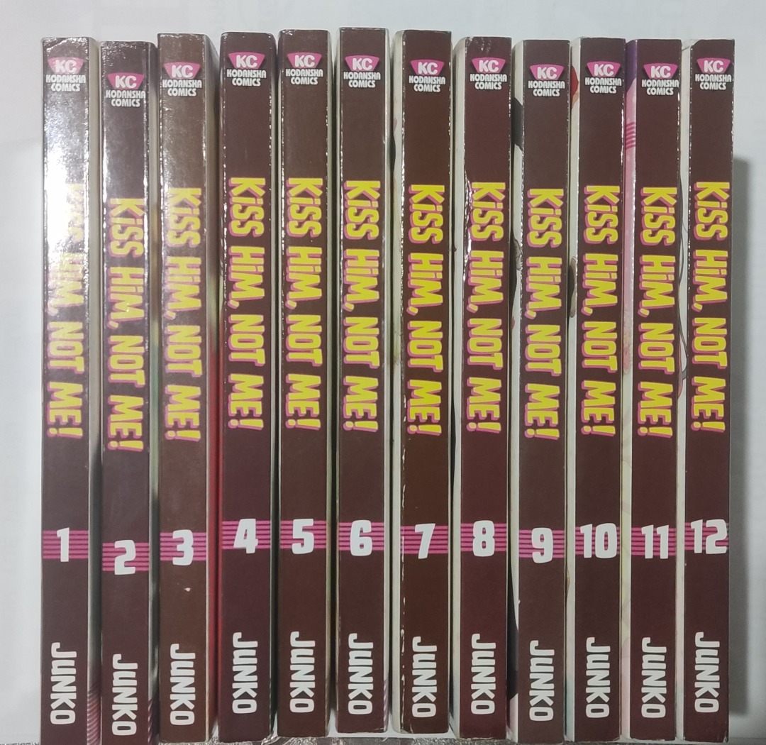Kiss Him, Not Me manga set volumes 1-12 on Carousell