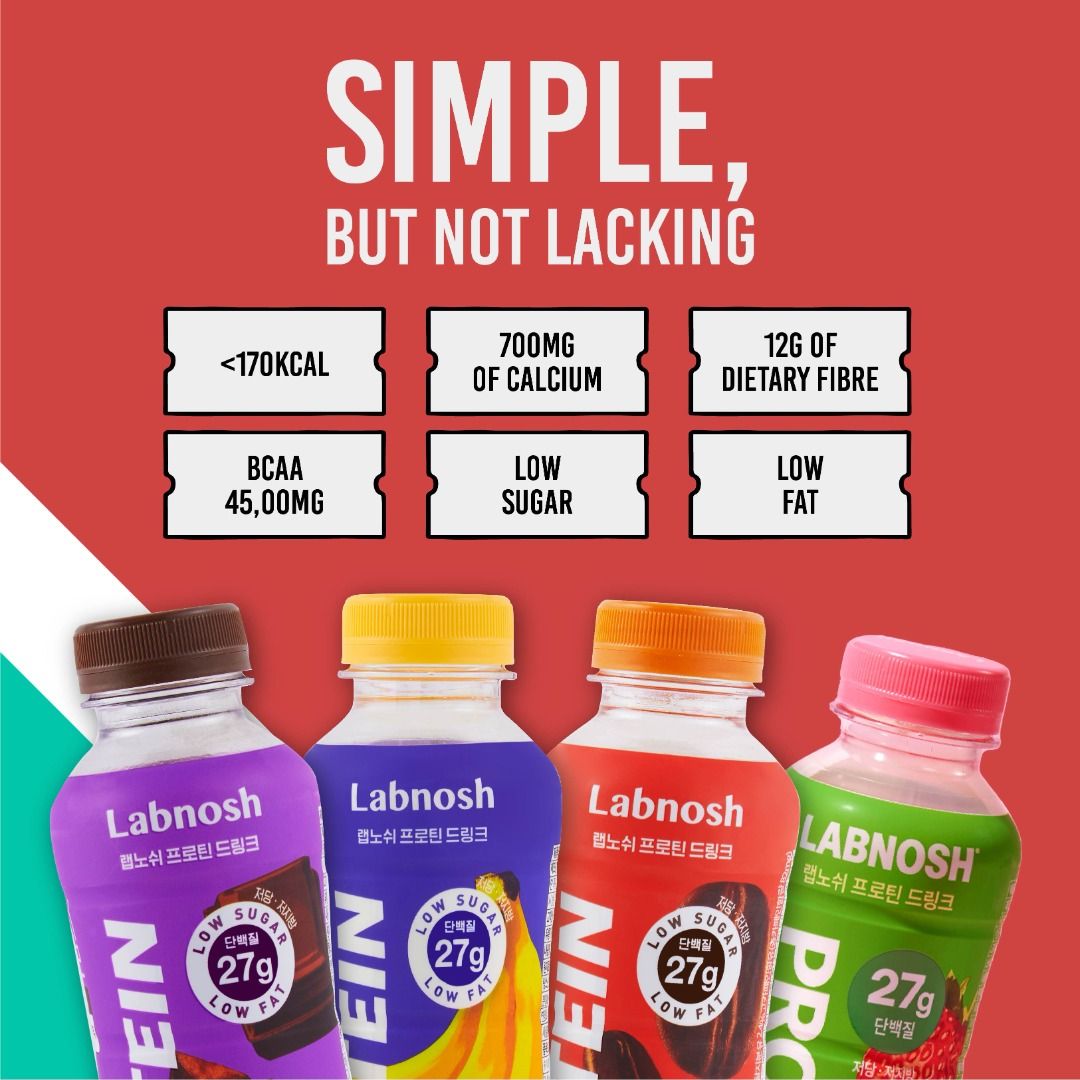 Labnosh Protein Shake ( Case of 6 ), Health & Nutrition, Health ...