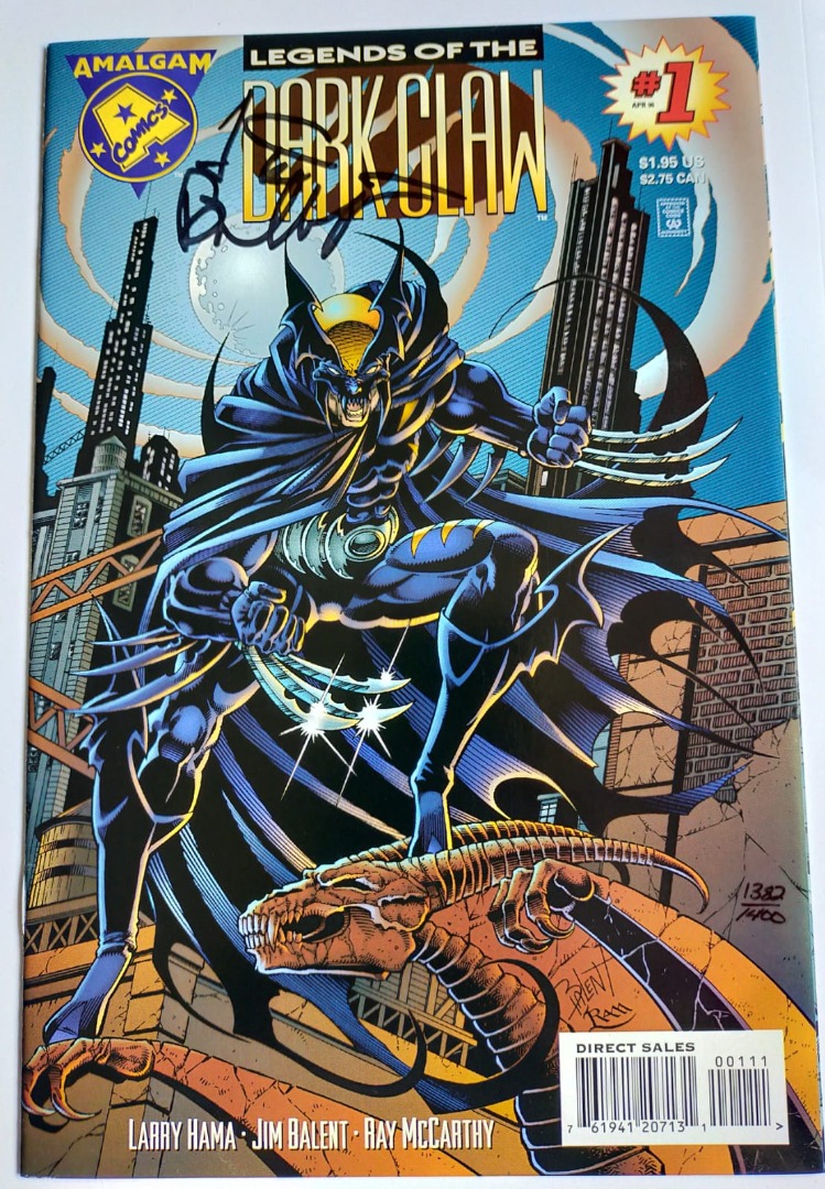 Legend of the Dark Claw #1 (1996) 1382/1400 Signed by Jim Balent W/COA ...