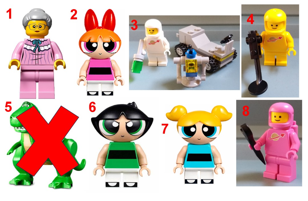 Lego City friends 21315 Ideas Once Upon a Brick Grandmother, Powerpuff ...